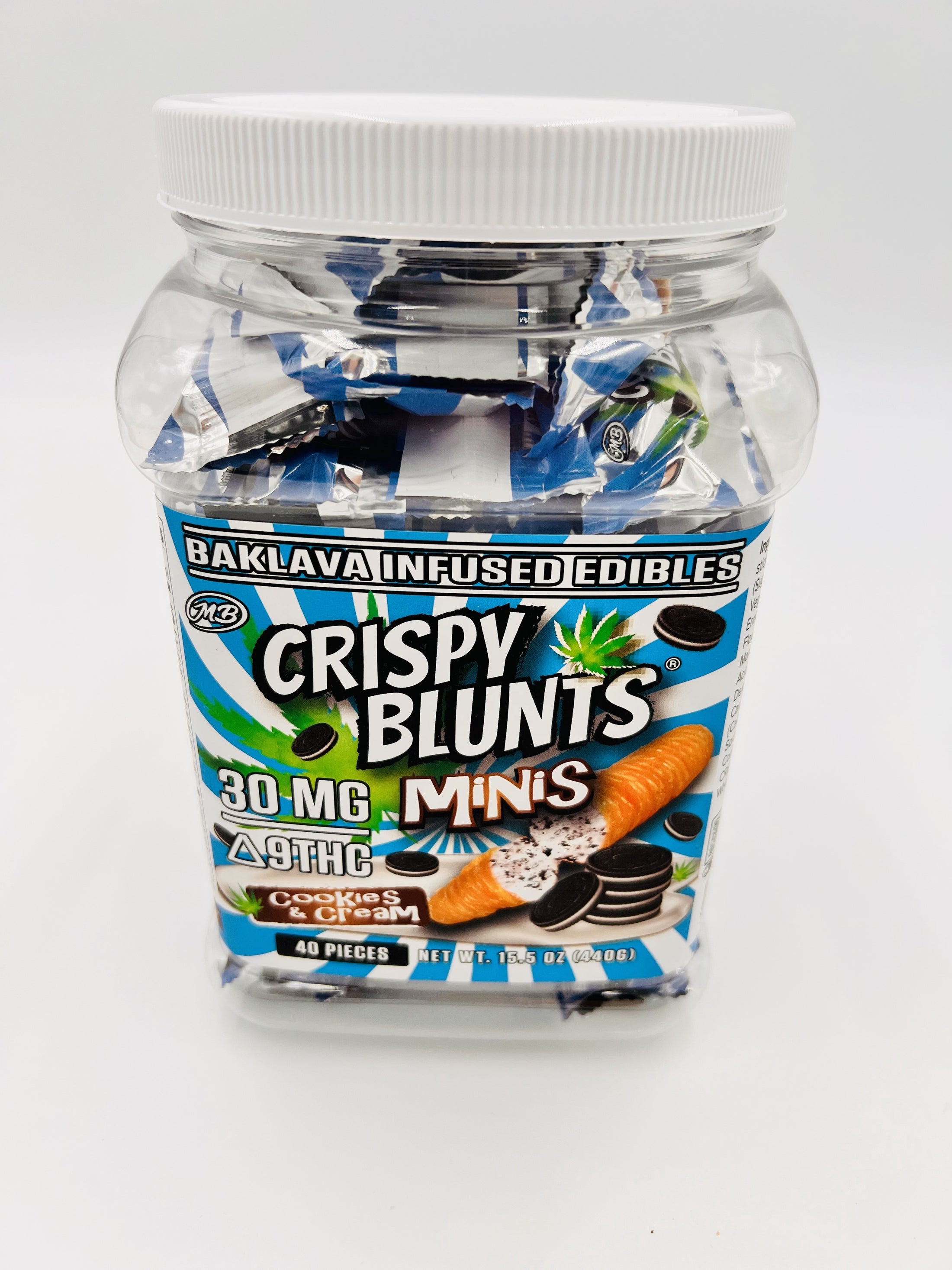 D9 minis 30mg each with Cookies & Cream Crispy Blunts Cream Crispy Phy ...
