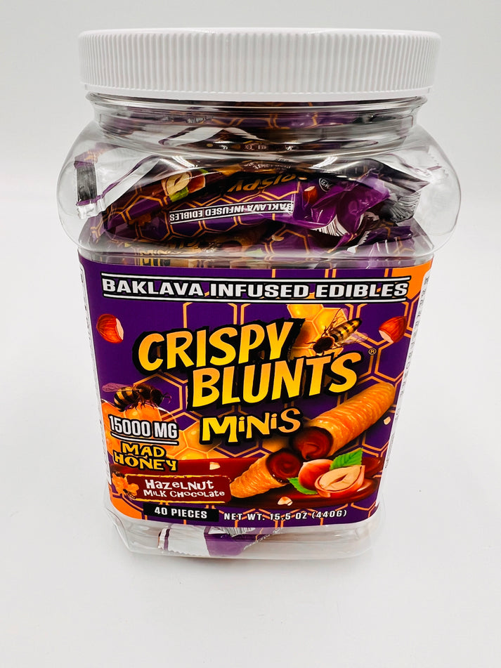 MAD HONEY minis 15000mg each with Hazelnut Chocolate Crispy Blunts Cre ...